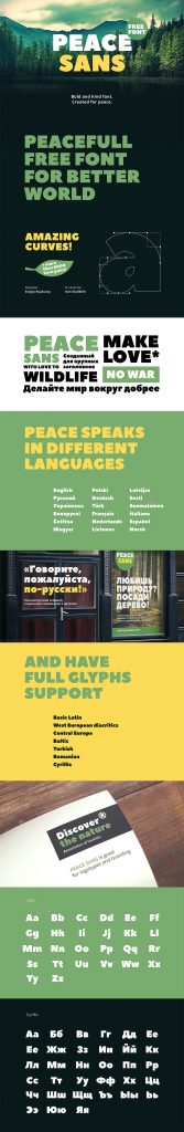 Peace Sans: Free Bold Font | Theme-UI
