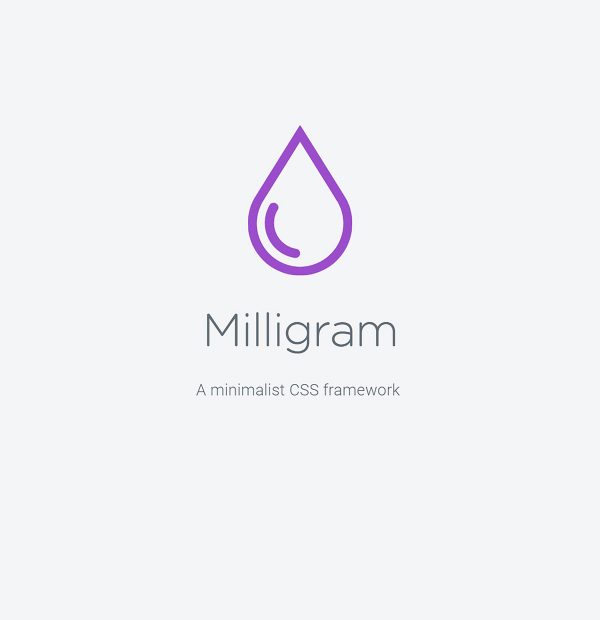 Milligram - A minimalist CSS framework | Theme-UI