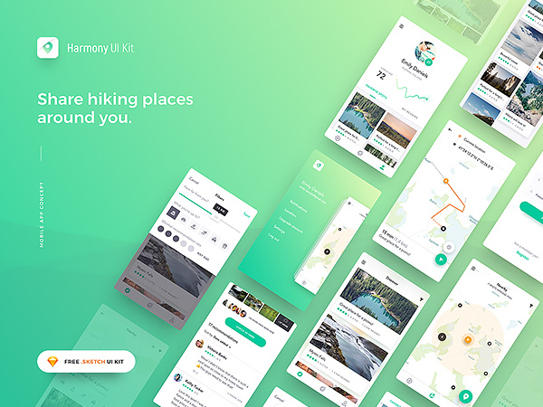 Harmony Free UI Kit | Theme-UI