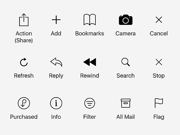 Free Native iOS10 and iOS11 Icon Sets | Theme-UI