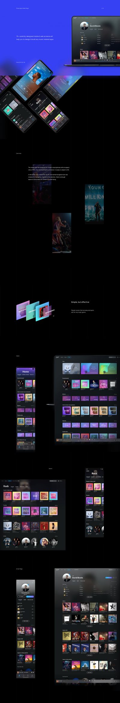 Free UI Kit Music Box | Theme-UI
