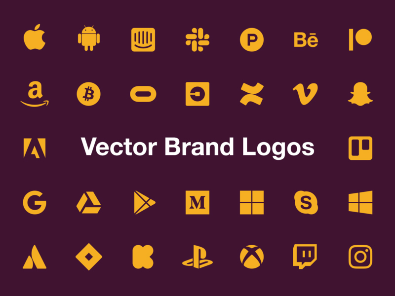 Free Vector Brand Logos | Theme-UI