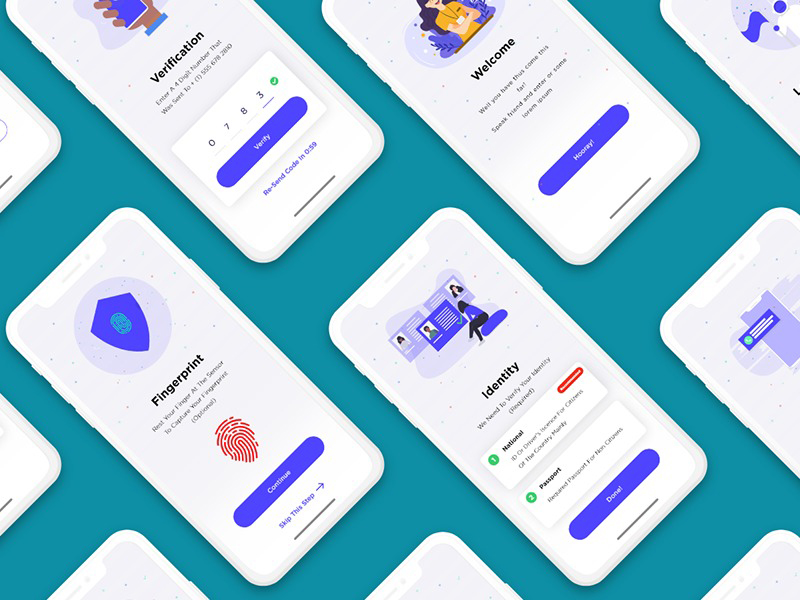 Onboarding Screens Free UI Kit | Theme-UI