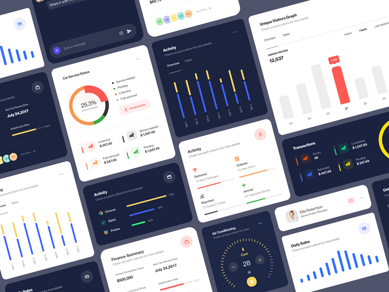 Free UI Elements Kit for Adobe XD | Theme-UI