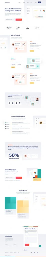 Performance Landing Page | Theme-UI