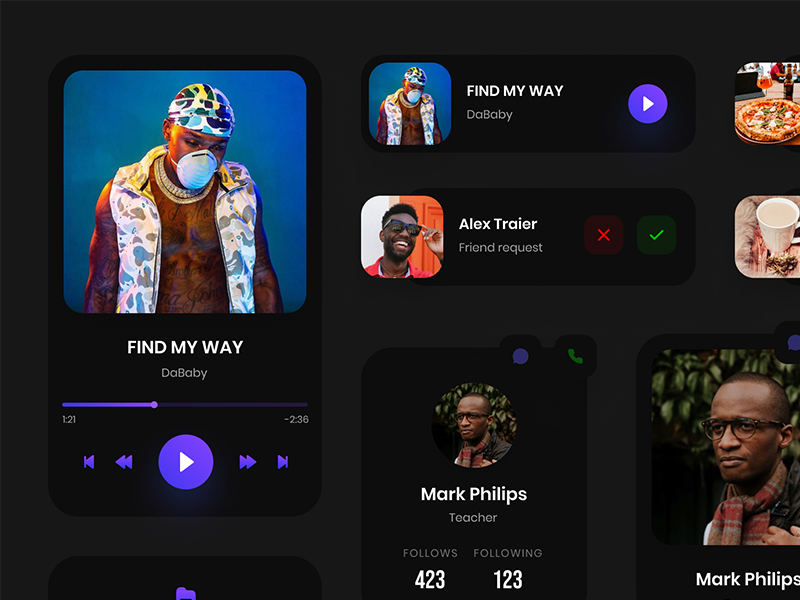 Components — Free UI Kit | Theme-UI