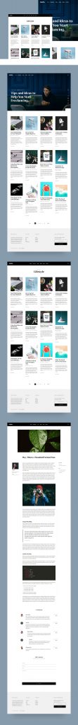 Calvin — Clean and Minimal Free HTML Blog Template | Theme-UI