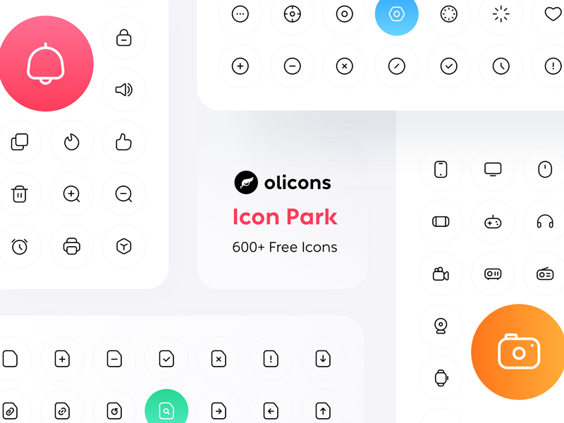 Olicons - Beautifully Crafted Open Source Icons | Theme-UI