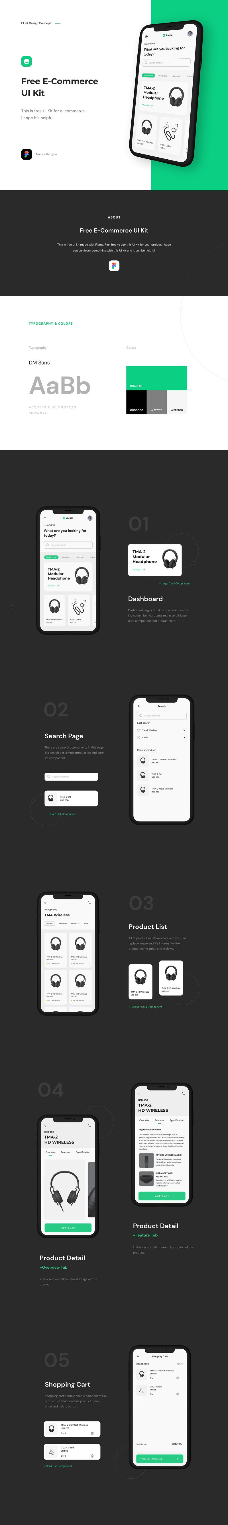 Free E-Commerce UI Kit for Figma | Theme-UI