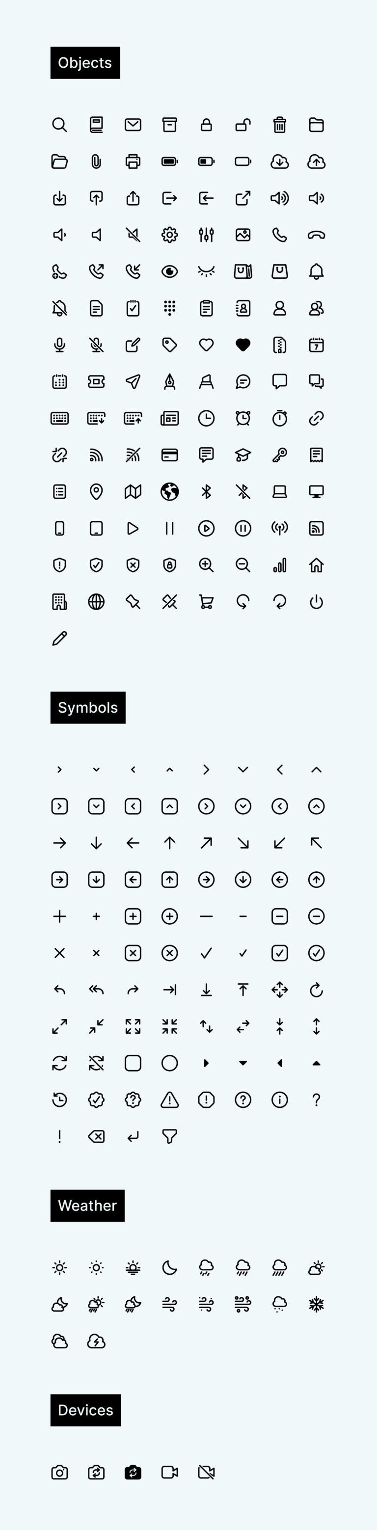 20px Free Icons Set for Figma | Theme-UI