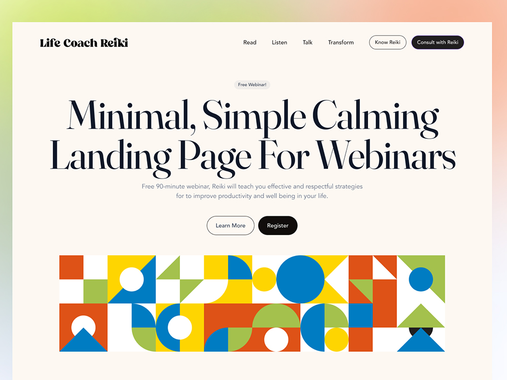 Free Webinar Landing Page Template for Figma | Theme-UI Free Webinar Landing Page Template for Figma | Theme-UI